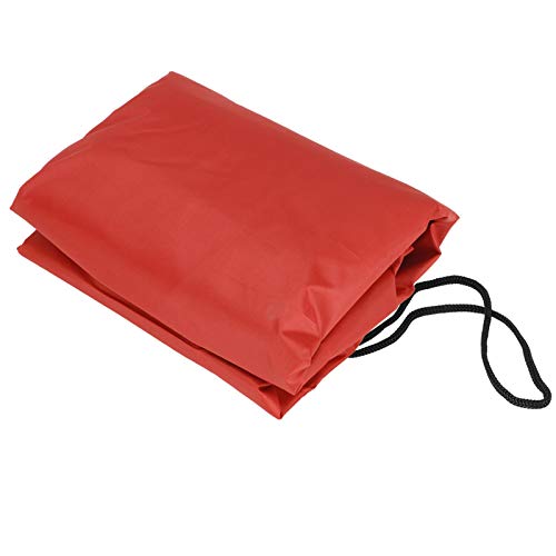 TOPINCN Swimming Pool Cover 190T Silver-Coated Polyester Taffeta Square Swimming Pool Cover Children Sandbox Waterproof Cover for Garden Backyard(120 * 120 * 20cm-red)