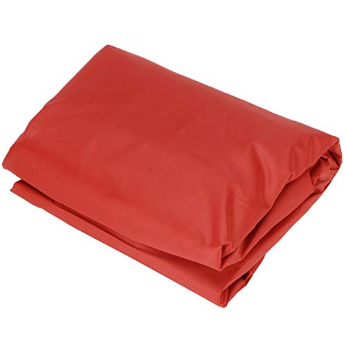 TOPINCN Swimming Pool Cover 190T Silver-Coated Polyester Taffeta Square Swimming Pool Cover Children Sandbox Waterproof Cover for Garden Backyard(120 * 120 * 20cm-red)