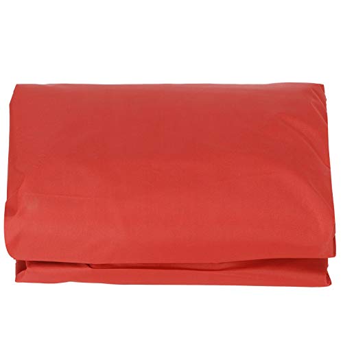 TOPINCN Swimming Pool Cover 190T Silver-Coated Polyester Taffeta Square Swimming Pool Cover Children Sandbox Waterproof Cover for Garden Backyard(120 * 120 * 20cm-red)