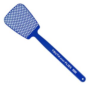 leverayo biden harris pence fly swatter, durable practical tool with non-slip holed handle swatter, home office daily portable fly swatter home office car room portable garden yard