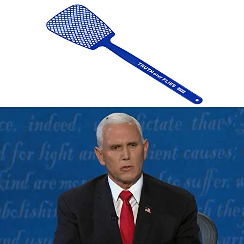 leveraYo Biden Harris Pence Fly Swatter, Durable Practical Tool with Non-Slip Holed Handle Swatter, Home Office Daily Portable Fly Swatter Home Office Car Room Portable Garden Yard