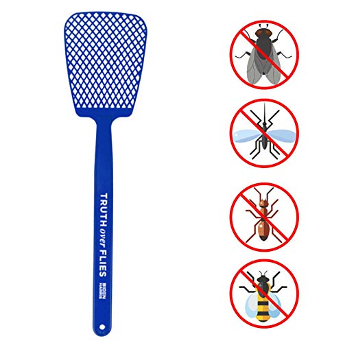 leveraYo Biden Harris Pence Fly Swatter, Durable Practical Tool with Non-Slip Holed Handle Swatter, Home Office Daily Portable Fly Swatter Home Office Car Room Portable Garden Yard