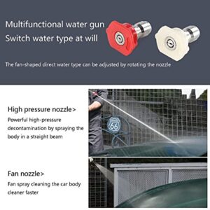 21V Cordless Soft Wash System with Accessories Portable Electric Power Cleaner for Cars Gardens Terraces Windows Cleaning Works