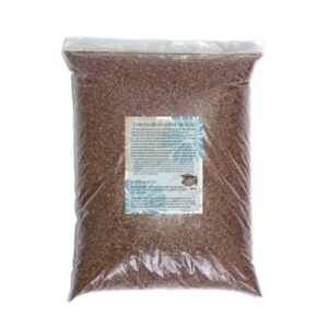 Organic Cocoa Bean Shell Mulch - Made from Cocoa Hulls - for Potted Plants, Flower beds, Gardens (8 Quarts)