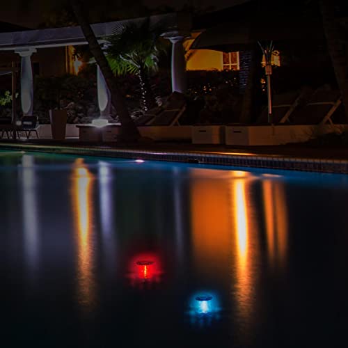 Solar Floating Pool Lights | Waterproof LED Solar Floating Lights | Pool Night Lamp for Garden, Backyard, Pool, Party Decor Miminu