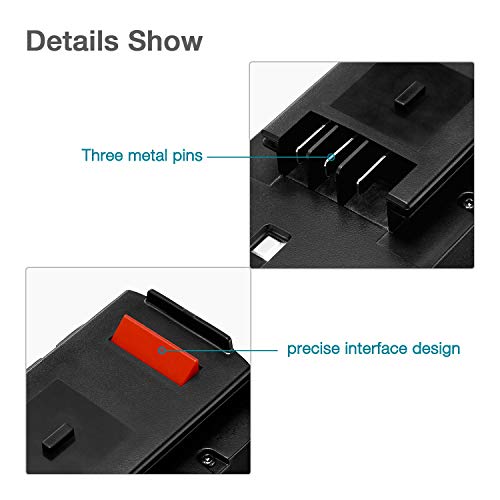 ORHFS 1Pack 4.0Ah HPB18 18V Ni-Mh Replacement Battery for Black and Decker 244760-00 A1718 FS18FL FSB18 Firestorm Cordless Power Tools 