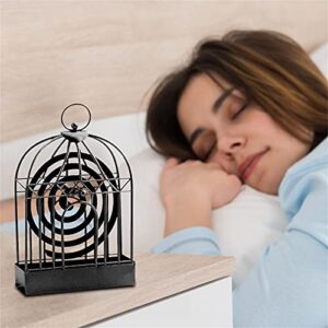 Uikceten Mosquito Coil Holder Decor Garden Outdoor Home Burner Birdcage