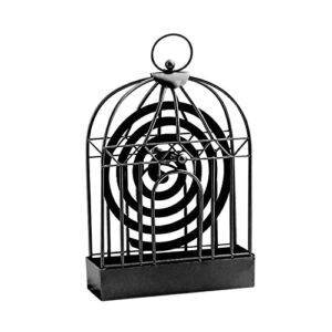 Uikceten Mosquito Coil Holder Decor Garden Outdoor Home Burner Birdcage