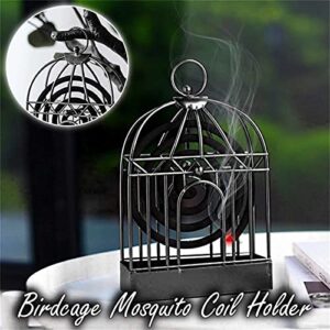 Uikceten Mosquito Coil Holder Decor Garden Outdoor Home Burner Birdcage