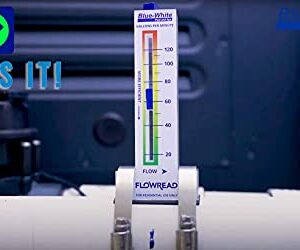 Blue-White Residential Pool Flow Meter for 2.00" Pipe