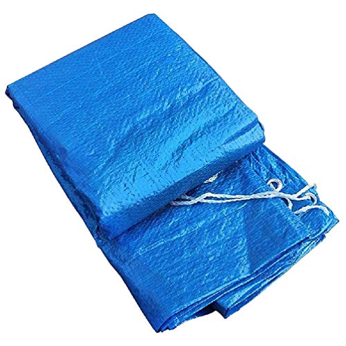 Happyyami Outdoor Drain Cover Pool Cover Rectangular Garden Anti Cover Rainproof Cover Folding Pool Cover for Summer Swimming Pools Above Ground Pools 220X150cm Folding Bracket