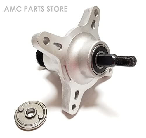 LAWN & GARDEN AMC 2 Spindle Assemblies, (Housings, Shafts, Blade Adapters) Compatible with Toro Exmark 139-6613 120-5235 Shaft, 121-9107 120-6234 Housing, 120-5236 Blade Adapter