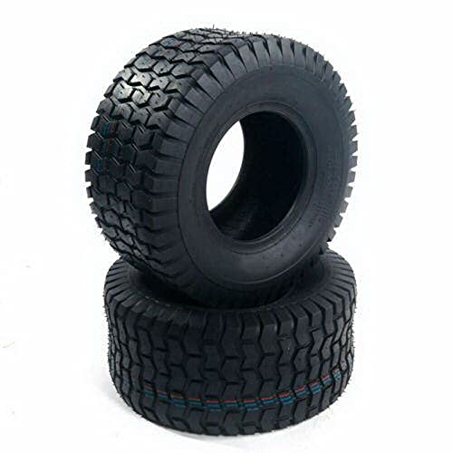 Set of 2 18X9.50-8 4PR Lawn Mower Tires Tubeless Turf Garden Tires