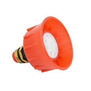 TRENTSNOOK Irrigation dripper Garden Spray Misting Nozzle Male 1/2 Garden Fog Nozzle Irrigation Fitting Home Watering Garden Tools 1pcs