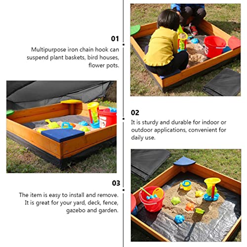 YARNOW Kids Toys Home Bath Childrens Hot Pool Rain Proof Hexagon, Shield Toys, Sunshade Tub with Wind- and Protector Sand Furniture Garden Small Tool Cover, Canopy Outdoor Toys