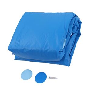 Inflatable Swimming Pool, Full Sized Thickened Blow Up Inflatable Pool for Kids and Adults, Toddlers, Outdoor, Garden, Backyard, 118.11x68.90x21.65inch