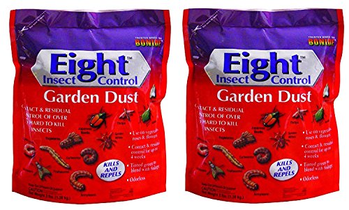 Bonide 78630 Eight Insect Control Garden Dust Pest Control, 3-Pounds, 2 Pack