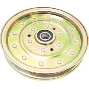 Heavy Duty Idler Pulley - Compatible With Exmark Pulley 116-4667 126-4667 126-7685 1-633109 132-9424, Compatible With Husqvarna 539102610, Compatible With Toro 116-4667 1267684 132-9424 1-633109