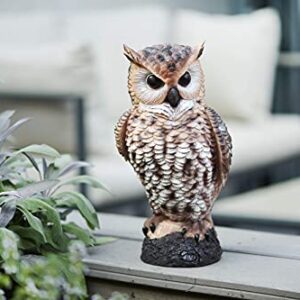 VA Resin Garden Owl Statue, Fake Owl, Fake Statue, Fake Owls, Garden Owl, Owl Décor, Realistic Owl, Owl Yard Décor, Owl.