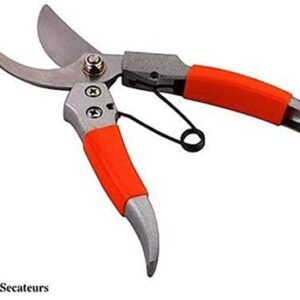 Garden Tools Set - 12 Piece (Orange) Heavy Duty Gardening Hand Tools Pruner Kit New