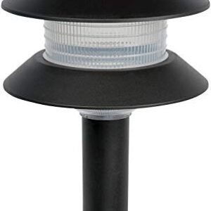 Paradise Plastic Path Stake Light (Black, 8 Pack)