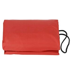 pool supplies, pool protective cover, breathable waterproof cover backyard sand pits outdoor for garden(red, 120*120*20cm)