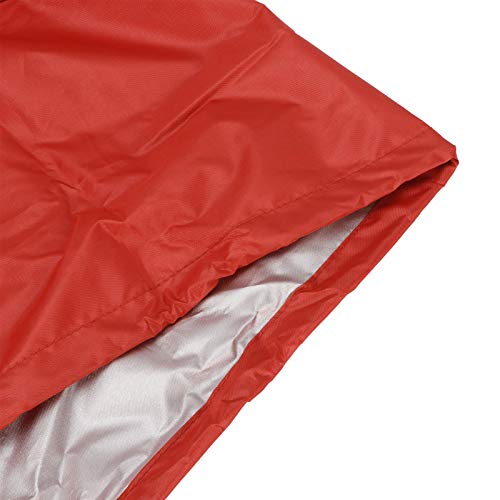 Pool Supplies, Pool Protective Cover, Breathable Waterproof Cover Backyard Sand Pits Outdoor for Garden(red, 120*120*20cm)