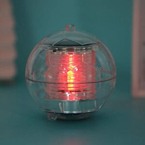 Yosoo123 Floating Light Waterproof Solar Powered LED Floating Ball Lamp Decor Light for Swimming Pool Garden