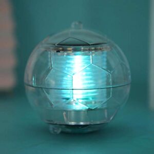 Yosoo123 Floating Light Waterproof Solar Powered LED Floating Ball Lamp Decor Light for Swimming Pool Garden