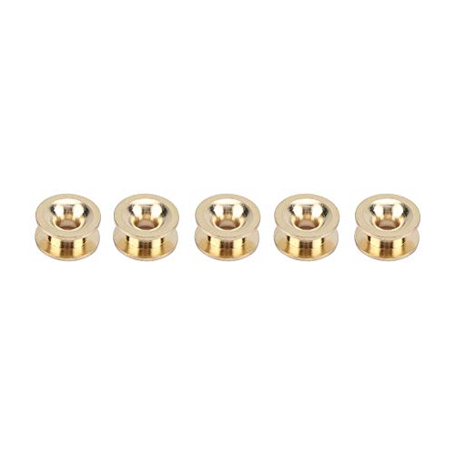 LIZEALUCKY 5 pcs Universal Grass Trimmer Head Eyelets Metal Cutter Replacement Part Accessory Lawn Mower Parts for Garden and Agricultural Use