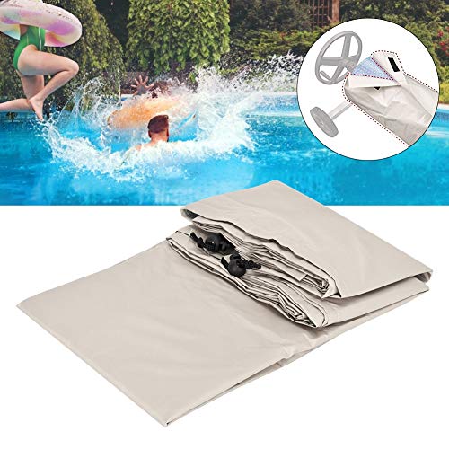 Haokaini Open Swimming Pool Roll Cover or for Outdoor Heavy Duty Garden 550 * 96cm0 Pool Cover Open Swimming Pool Cover Pool or Pool Cover Swimming Pool Roll Cover Pool or Cover Pool or Swimming Po