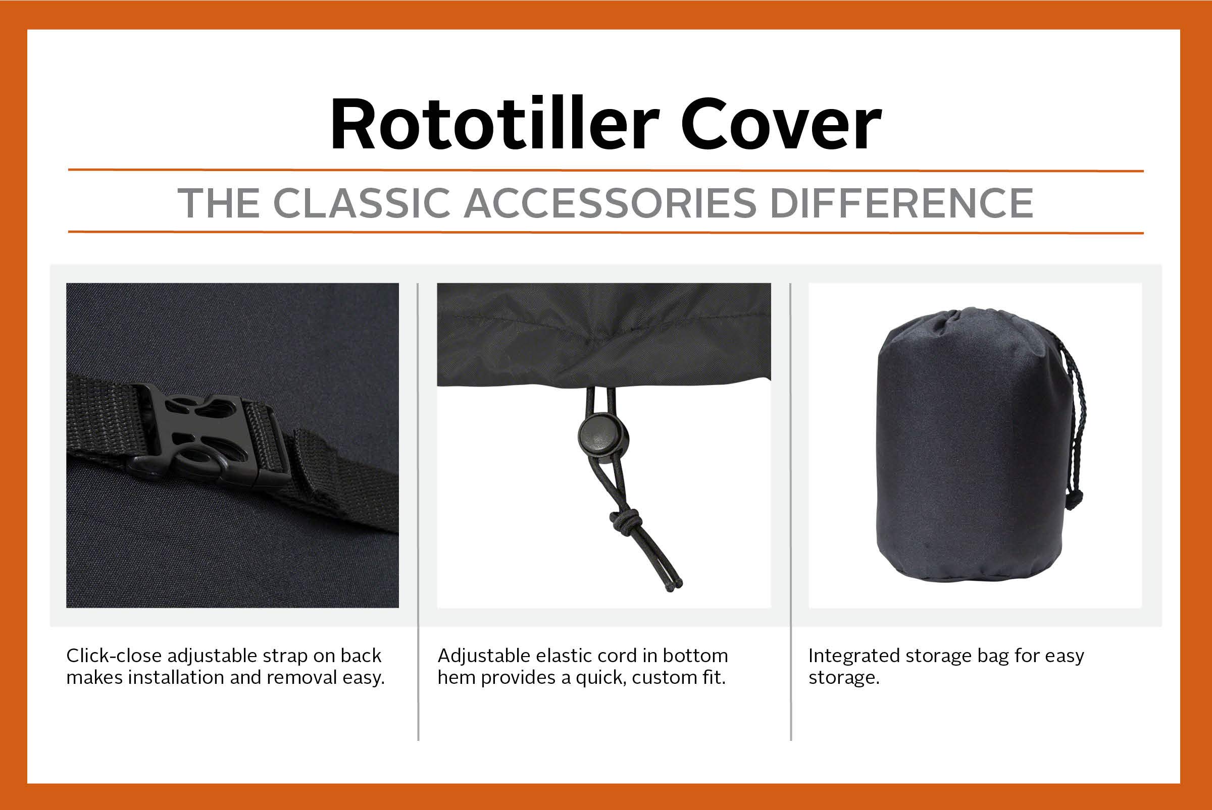 Classic Accessories Gas Rototiller Cover