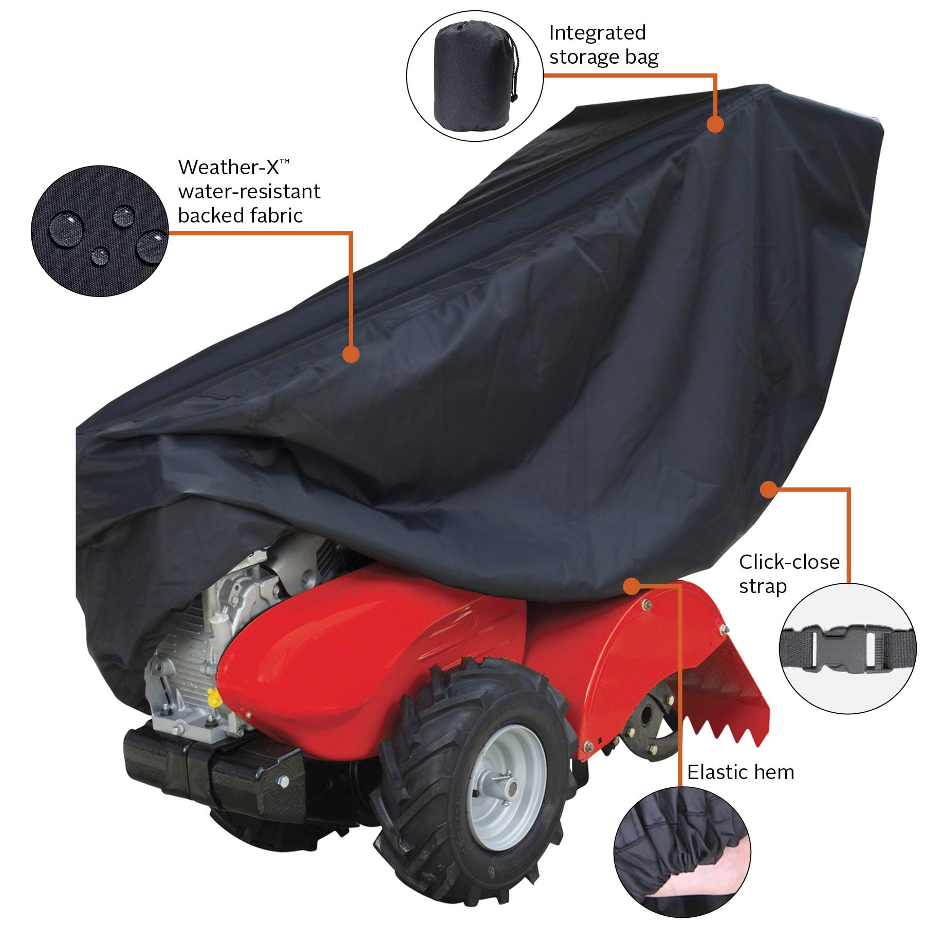 Classic Accessories Gas Rototiller Cover