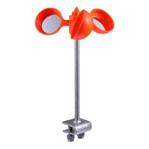 ultechnovo reflective windmill pinwheel bird control scare device for garden farm pet toys