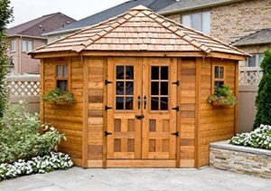 penthouse 9 x 9 garden shed