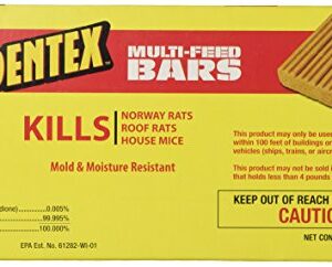 Farnam Rodentex Multi-Feed Bars, 4 lbs,1 Pound (Pack of 4)