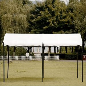 JHSDFOUIH Outdoor Patio 13ft.Wx8.4ft.H Steel Carport Shelter Garage Tent Garden Storage