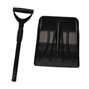 hemoton garden shovel garden shovel snow shovel sand scoop portable folding shovel suitable for cars camping gardens and other outdoor activities snow removal tool multitools