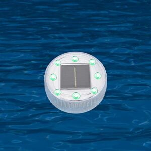 Uonlytech Solar Pool Lights Floating Pool Lights Pond LED Lights Cordless Hot Tub Lights Kids Night Light Lamp for Pool Garden Backyard Lawn Beach Party Decorations Pool Accessories