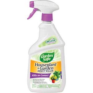 garden safe houseplant and garden insect killer, 24-ounce spray, pack of 1