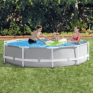 Bewinch Swimming Pool,Paddling Pools for Kids,Round Frame with Filter Pump 12 Ft X 30 Inch 366 X 76 cm Garden Outdoor Backyard