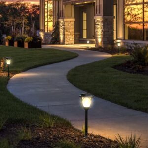 Malibu Kristi Collection LED 0.8 Watts Low Voltage Pathway Light Outdoor Garden Lights Landscape Lights for Lawn, Patio, Yard, Walkway, Driveway 8422-3103-01