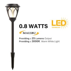 Malibu Kristi Collection LED 0.8 Watts Low Voltage Pathway Light Outdoor Garden Lights Landscape Lights for Lawn, Patio, Yard, Walkway, Driveway 8422-3103-01