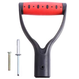 garden shovel 1pc plastic d shape shovel handles d- grip replacement snow shovel metal shovel handles for garden accessories camping accessories