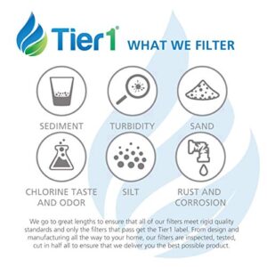 Tier1 Pool & Spa Filter Cartridge 2-pk | Replacement for Pleatco PWW50L-M Waterway 817-4050, Teleweir 50, Unicel 4CH-949, Filbur FC-0172 and More | 50 sq ft Pleated Fabric Filter Media