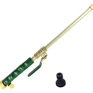 K JINGKELAI Water Jet Power Washer Wand Spray Nozzle Water Hose Wand Garden Hose Wand Garden Hose Spray Gun High Pressure Spray Nozzle for Car Home Washing,Green