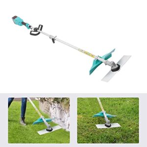 Electric Lawn Mower Small Household Outdoor Rechargeable Lithium Battery 6Ah, Portable Weeder Agricultural Hand-held Shrub Orchard Pruning Machine - Lawn Yard Garden