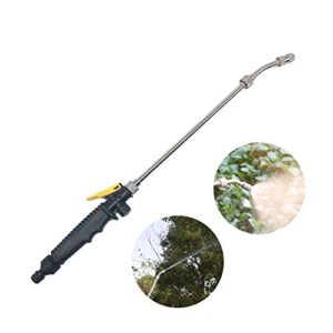 Xihe Garden Irrigation Sprinklers Hydro Jet High Pressure Power Washer Garden Water Gun Hose Nozzle Water Spray Gun with Foam Pot Car Wash Cleaning Gun (Color : 48CM with Foam Pot)