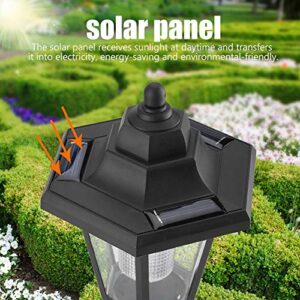 Solar Powered LED Lawn Lamp Outdoor LED Post Solar Light Garden Landscape Yard Pathway Lighting Security Light