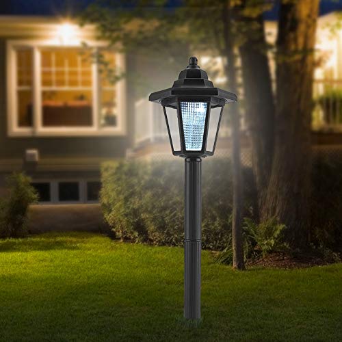 Solar Powered LED Lawn Lamp Outdoor LED Post Solar Light Garden Landscape Yard Pathway Lighting Security Light